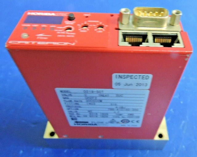 LAM RESEARCH HORIBA STEC Criterion D219-SCT Mass Flow Controller 300 ...