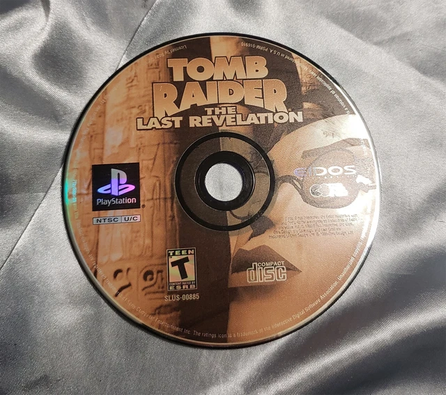 TOMB RAIDER : The Last Revelation Video Game - Sony Playstation / Ps1 ...