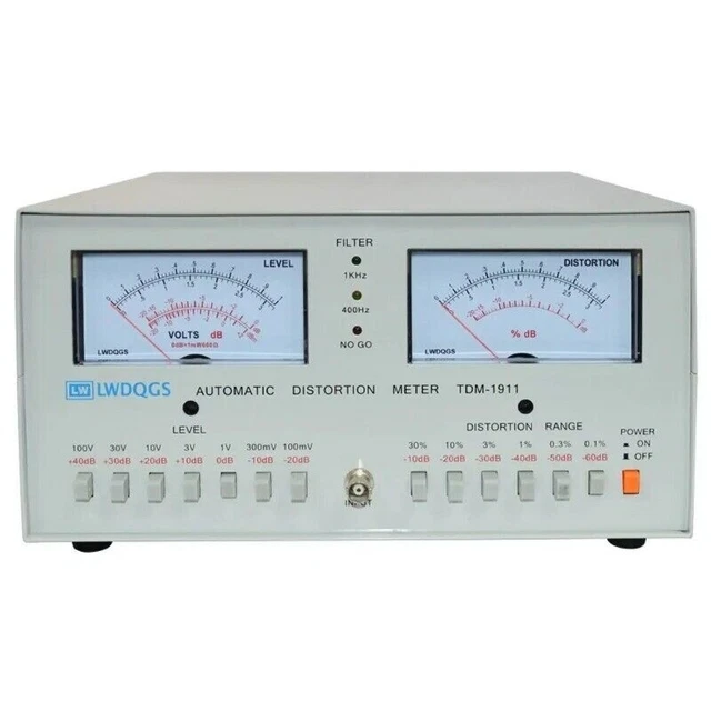 TDM1911 AUDIO DISTORTION Tester Detection Signal Waveform Purity Tester ...