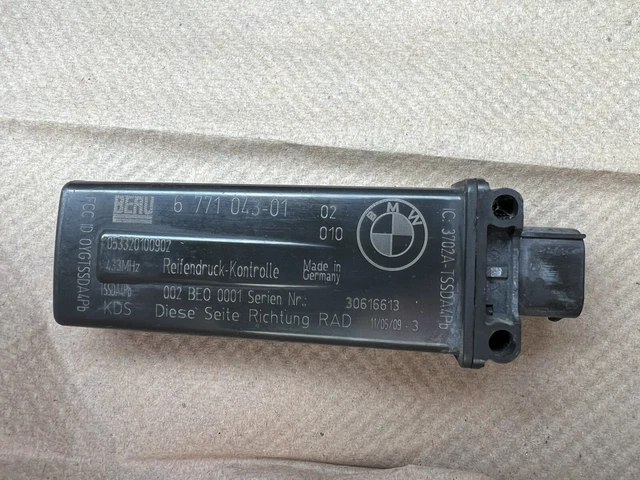 BMW E90 E63 5 Series RDC TPMS Tire Pressure Monitor Sensor Module OEM ...
