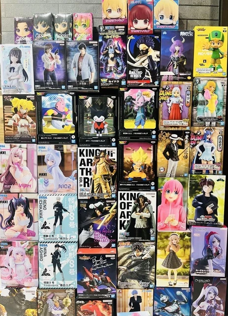 SET MISTO ANIME Kaiju 8 congelatori ONE PIECE ecc. Lotto di 45 set di ...