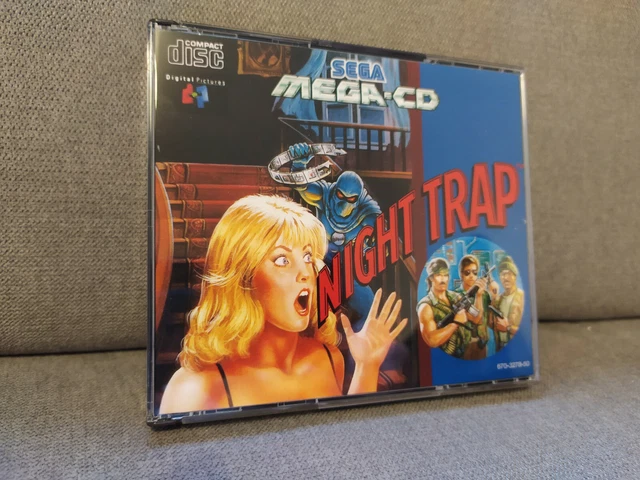 NIGHT TRAP SEGA MEGA CD / Repro Boitier et disque EUR 18,90 - PicClick FR