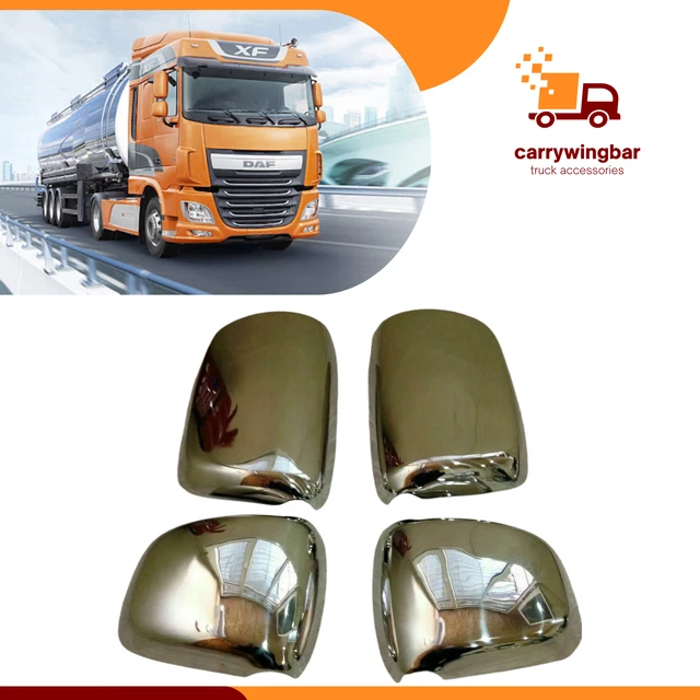 CACHE RÉTROVISEUR CHROME application inox pour DAF XF 106 Euro 6 EUR ...
