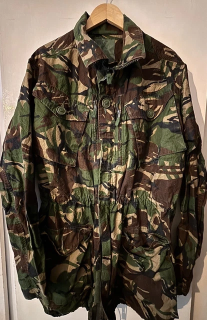 WOODLAND BRITISH ARMY Military DPM Combat Smock - Size 190/104 £30.00 ...