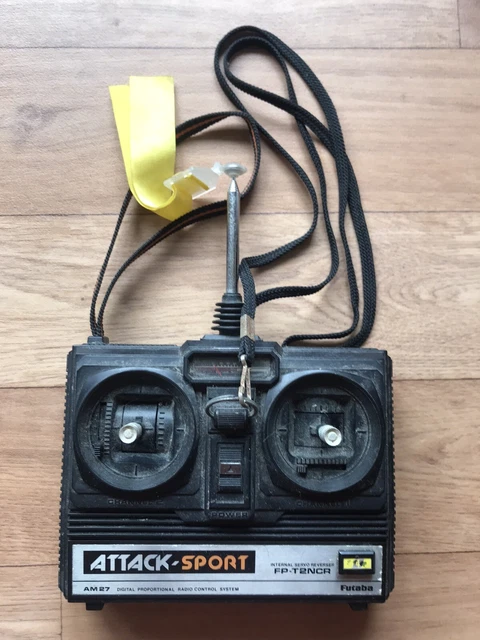 VINTAGE FUTABA FP-T2NCR ATTACK SPORT RC Radio Control Transmitter ...