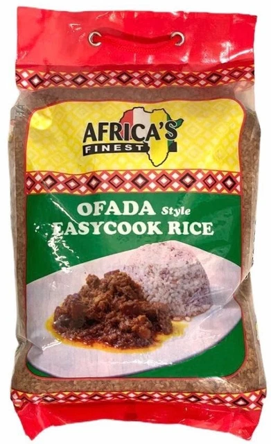 OFADA RICE EASYCOOK Rice 5kg Nigerian Rice Africa Finest £16.99 ...