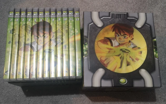BEN 10 COMPLETE Series DVD Box Set Hologram Topped Box 12 DVDs ...