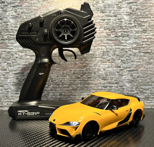 KYOSHO MINI-Z AWD 4WD Drift Readyset Toyota GR Supra TRD Luce LED ...