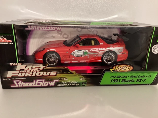 1/18 - FAST and Furious - Mazda RX-7 - Street glow - Ertl (Racing ...