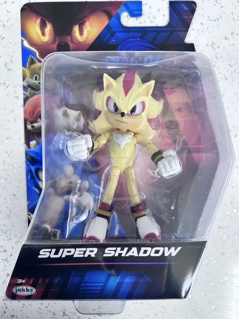 SONIC THE HEDGEHOG Movie 3 - Super Shadow 5" Action Figure Jakks ...