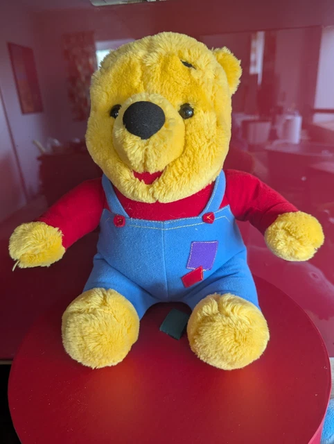 VINTAGE MATTEL 1997 Talking Winnie The Pooh Teddy Bear With Moving Nose ...