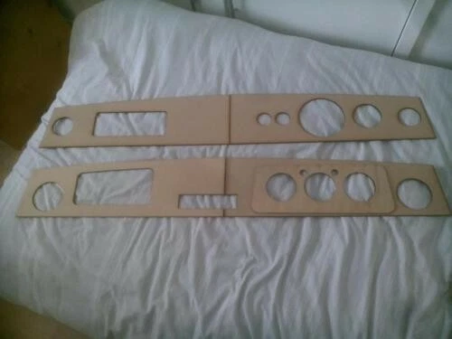 CLASSIC MINI DASHBOARD center centre console template austin Rover ...