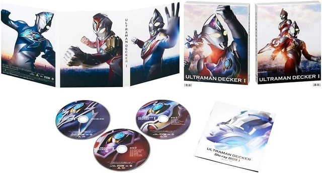 NUOVO LIBRETTO BLU-RAY Box Vol.1 di Ultraman Decker in edizione ...