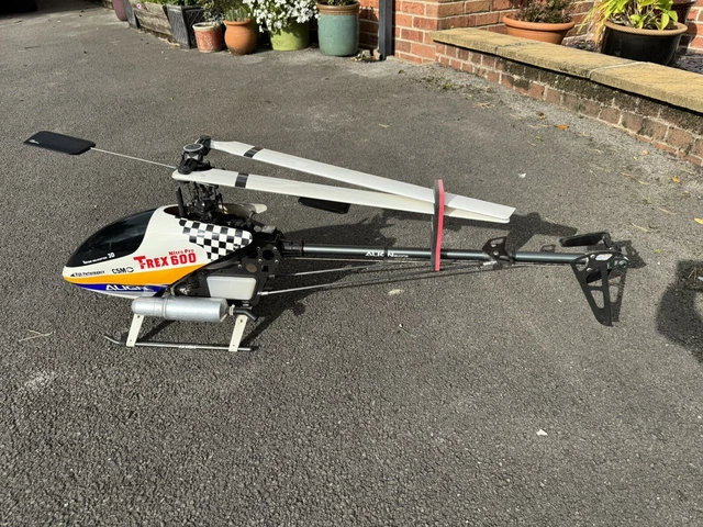 ALIGN TREX 600 Nitro Pro Heli Helicopter, OS50 SXH engine £250.00 ...