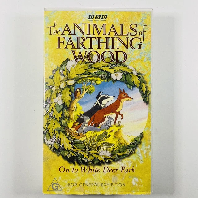 THE ANIMALS OF Farthing Wood Vol 3 On To White Deer Park VHS Tape BBC ...