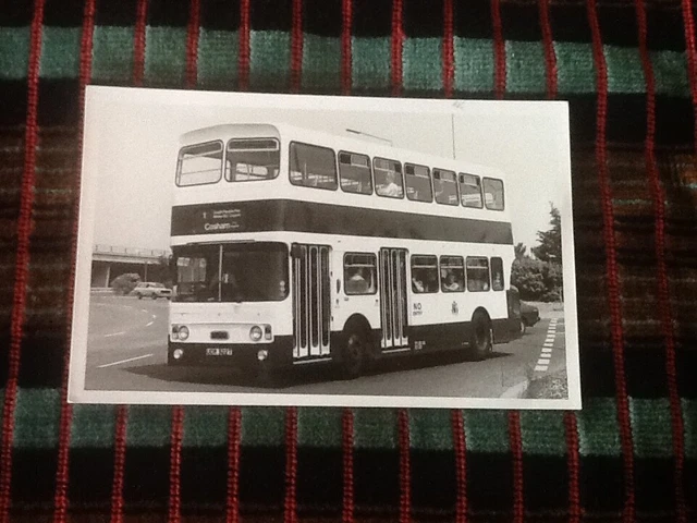 BUS PHOTO PORTSMOUTH B/W No 322 ATLANTEAN 1/6/82 £1.13 - PicClick UK