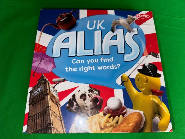 UK ALIAS BOARD Game Can You Find The Right Words? 10+ Family Fun. New £ ...