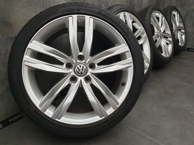 ORIGINAL VW GOLF 7 5G Durban R GTI GTD alloy rims summer tires 225/40 R ...
