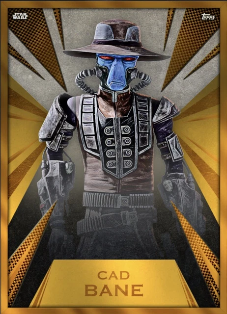 STAR WARS CARD Trader 2024 Radiant - Cad Bane - Gold Epic [Digital] £3. ...