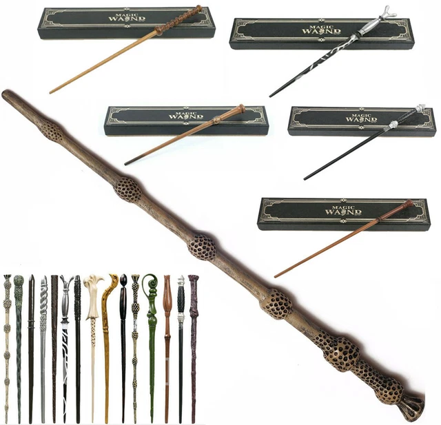 HARRY POTTER WANDS Draco Hermione Dumbledore Luna Snape Toys ...