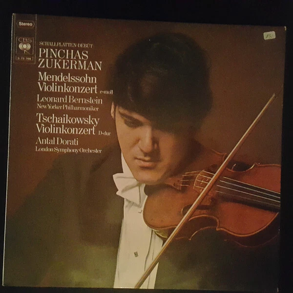 TCHAIKOVSKY*, MENDELSSOHN*, PINCHAS Zukerman LP Album Vinyl ...
