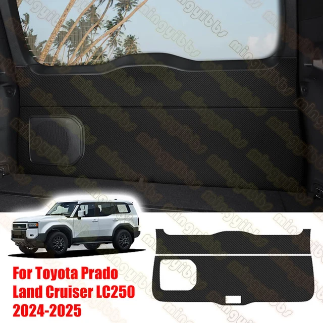 TAPIS DE PORTE hayon coffre arrière en fibre de carbone pour Land Cruiser LC250 2024 EUR 66,72 ...