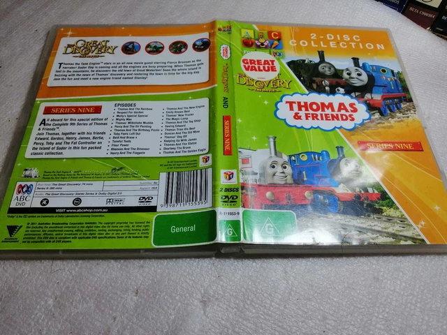 THOMAS & FRIENDS 2 Disc Collection - 5 1/2+ Hours - ABC 4 Kids Issue ...