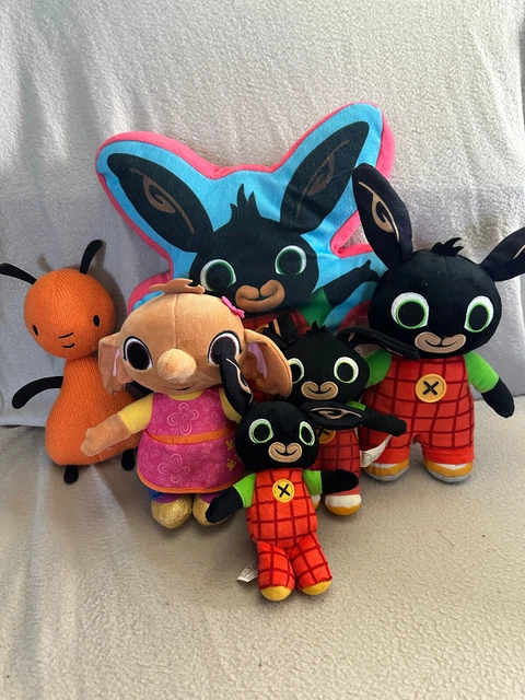 CBEEBIES BING BUNNY large bundle of soft toy plush Sula FLop £24.99 ...