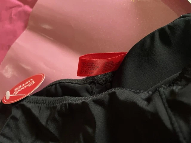 SKINNYGIRL BY BETHENNY Frankel Black BNWT BOOTY BOOST Shapewear SIZE L ...