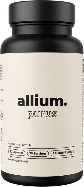 386) ALLIUM PURUS Antioxidant & Immunity Supplement 60 Capsules ...
