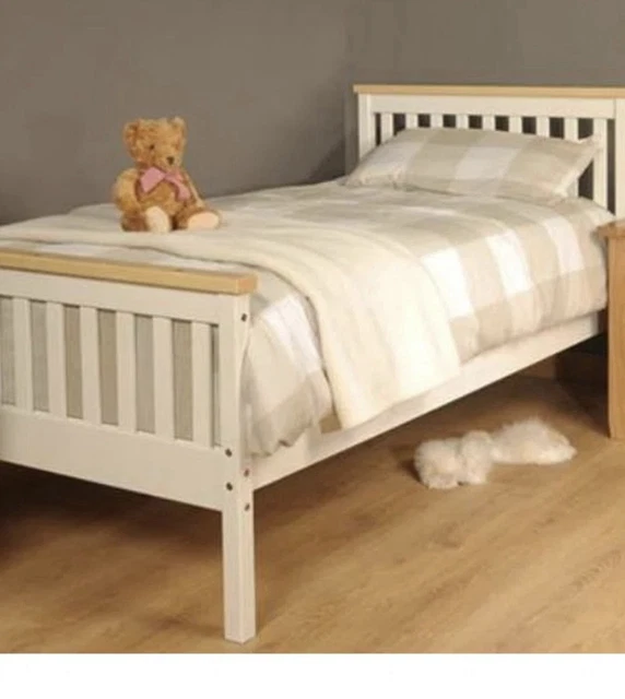 BED WAYFAIR SINGLE Bed And Mattress Used Once £103.64 - PicClick UK