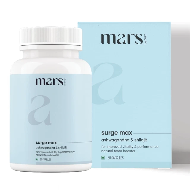 MARS BY GHC Surge Max Capsules -Pack of 2 - 120 Count £33.91 - PicClick UK