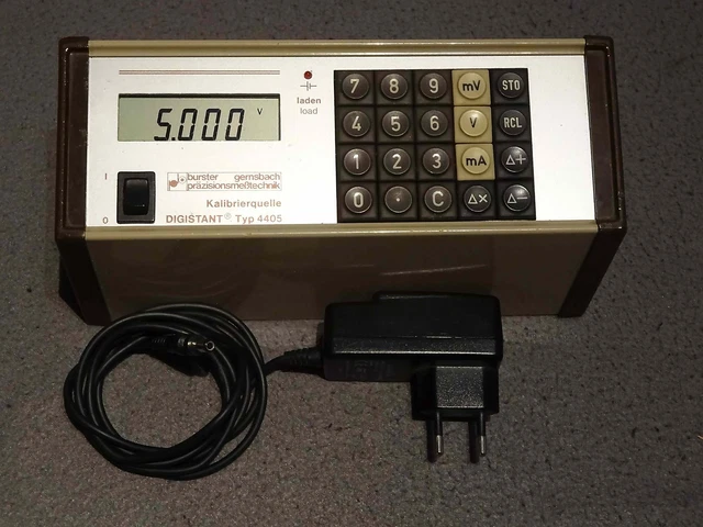 UNIVERSALKALIBRATOR BURSTER DIGISTANT 4405 Kalibrierquelle Strom und ...