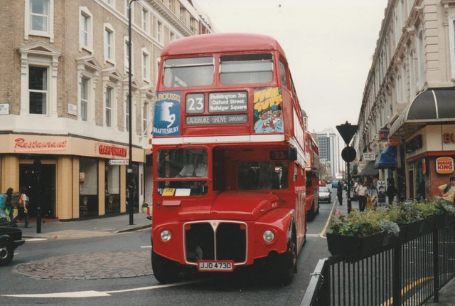 LONDON BUS PHOTO - RML2473 (X) route 23 £0.75 - PicClick UK