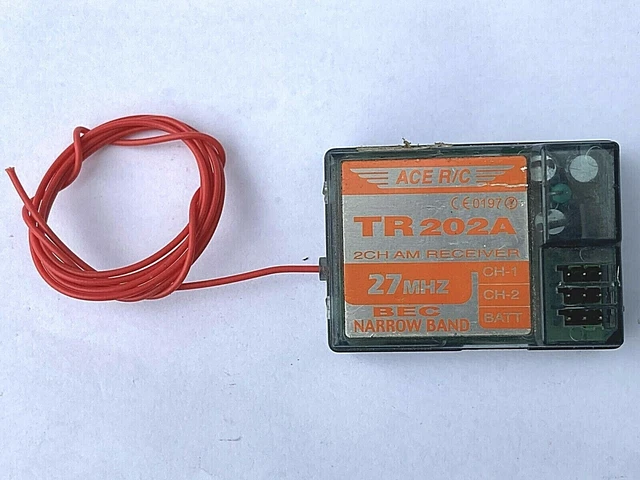 ACE RC TR202A 27Mhz 2 channel 27Mhz AM RC receiver - Fully Working EUR ...
