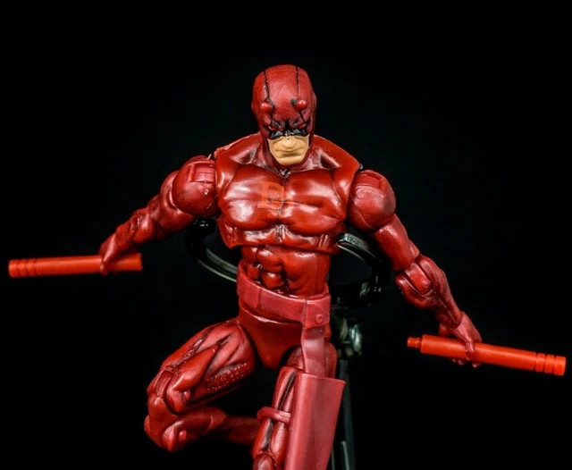 NEW MARVEL UNIVERSE Daredevil Infinite Series Red Suit 3.75" Figure ...