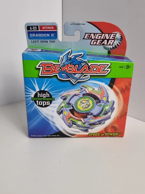 BEYBLADE A-89 DRAGOON G (Galaxy) Blue Metallic ver. - HASBRO G ...