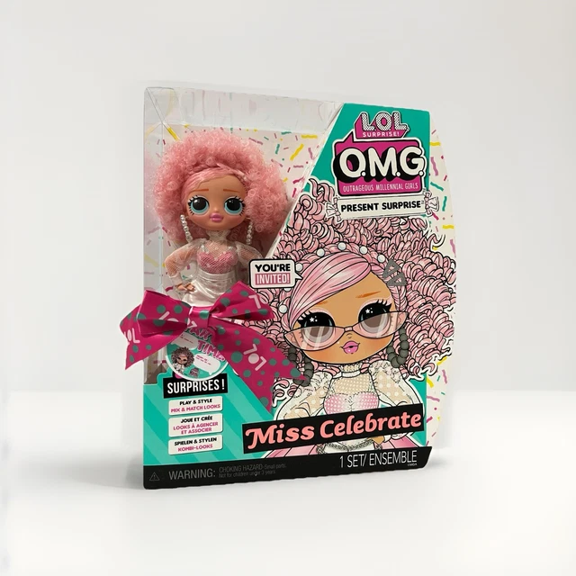 MGAE LOL SURPRISE OMG Present Surprise Miss Celebrate Doll Series 2 ...