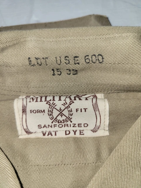 VINTAGE MILITARY REGULATION Fit Tan 3 Shirts I Pant And 2 Hats £26.84 ...