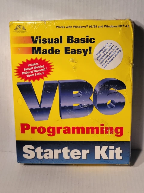 VISUAL BASIC MADE Easy VB6 programming starter Kit NEW Sealed $62.99 ...
