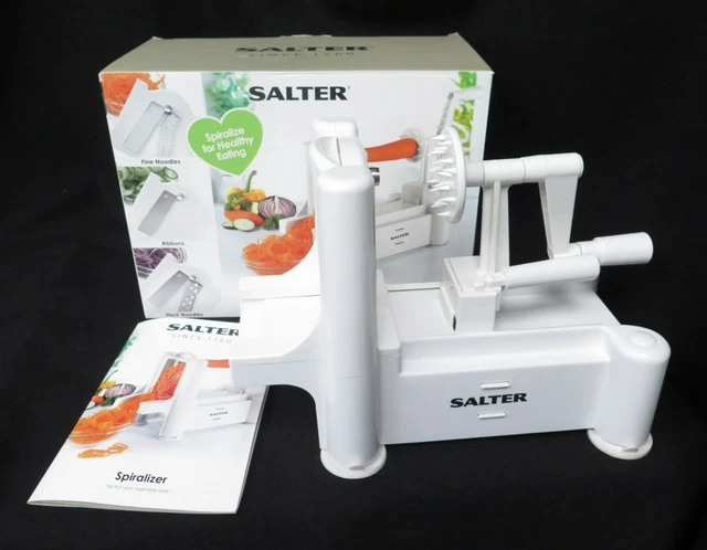 SALTER SPIRALIZER FRUIT and Vegetable Slicer Fruit Cutter Kitchen Tool ...