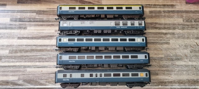 5X OO AIRFIX Dapol Mainline Mk1 Restaurant Mk2d 1st FO 2nd SO BSO ...
