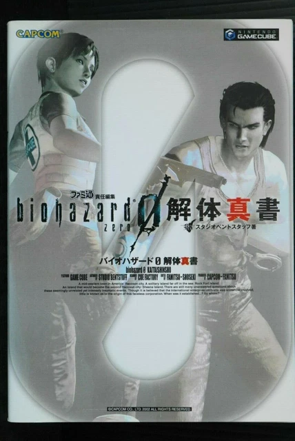 RESIDENT EVIL ZERO - Biohazard 0 Kaitai Shinsho Guide Book, Japon EUR ...