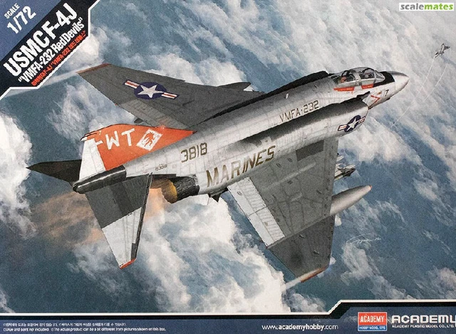 MINIATURE AVIONS MODÉLISME Model Kit Montage Academy Usmc F-4J EUR 32 ...