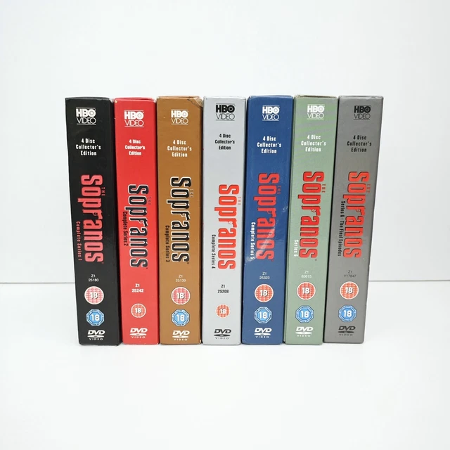 THE SOPRANOS COMPLETE Collection DVD Boxset Seasons 1-6 Includes Final ...