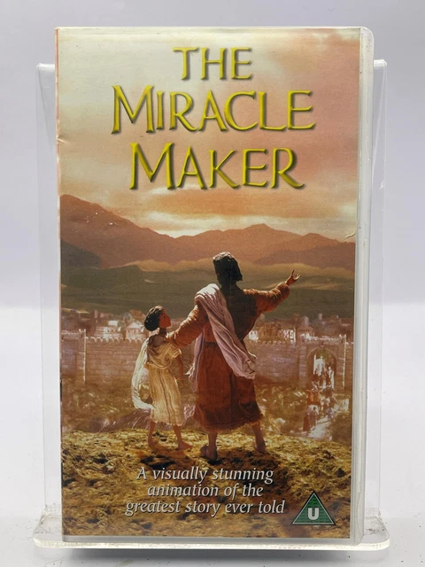 THE MIRACLE MAKER Ralph Fiennes as Jesus VHS Video (Tape New & Sealed ...