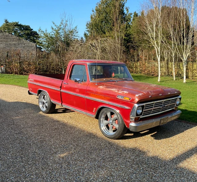 FORD F100 - 1969 - Candy Apple Red - 390 FE Engine £18,500.00 - PicClick UK