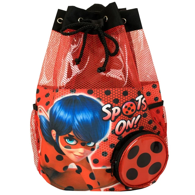 MIRACULOUS LADYBUG BACKPACK Kids Girls School Swimming Bag Rucksack ...