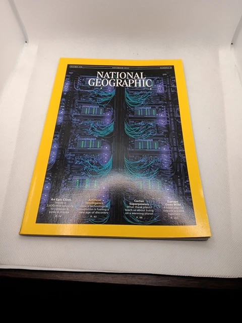 NATIONAL GEOGRAPHIC VOL. 246 No. 5 November 2024 Cover: Artificial ...