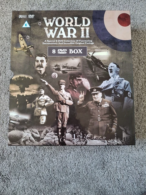 WORLD WAR II 8 DVD Boxset £9.72 - PicClick UK